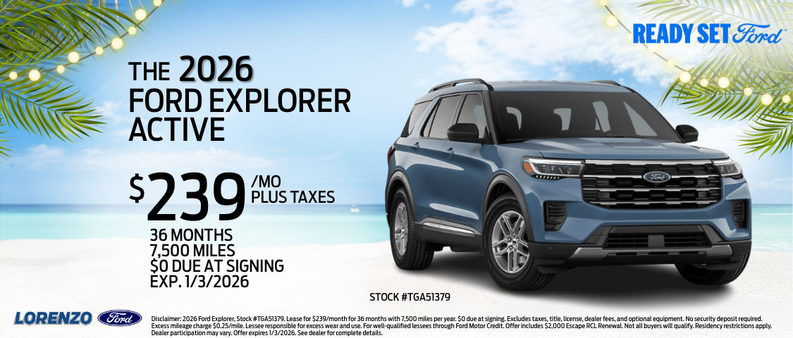 New Ford Explorer For Sale In Homestead, FL